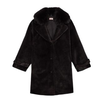 Oltre Soft Fabric Coat - - Coats - Damen - Grau - S