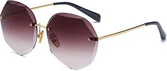 Generic Lunettes de soleil sans monture à large monture pour hommes et femmes pare-soleil de vacances en plein air (couleur : C, taille : moyen) 2026