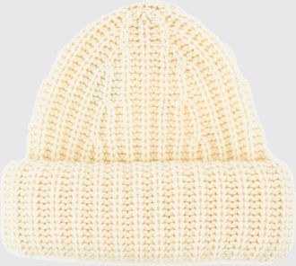 Lisa Yang Bonnet beanie 100% cachemire c&ocirc;tel&eacute; avec revers