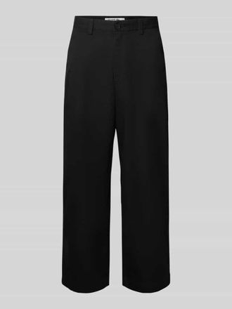 Lacoste Loose Fit Weite Hose aus Baumwoll-Mix
