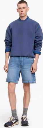 Arket Lockere Jeansshorts -Blau