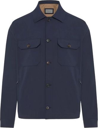 Corneliani Homme, Vestes, Bleu, Taille: XL Techwool Jacket