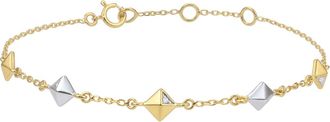 Edenly Armband Schöpfung - Rohdiamanten- 2-er Gold - 5 Motive