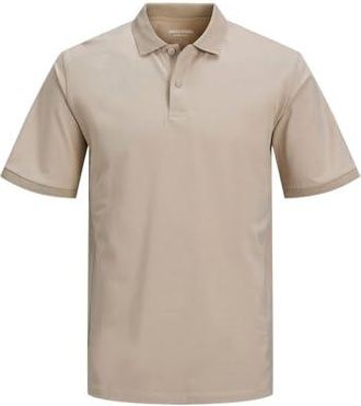 Jack & Jones Jjejaxon Polo SS Sn, Pure Cachemire, M Hommes