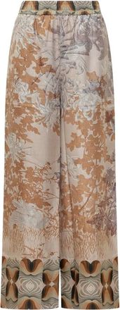 Pierre-Louis Mascia Femme, Pantalons, Multicolore, Taille: 40 FR Cialda Palazzo Pantalons