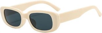 Generic Lunettes De Soleil Carr&eacute;es For Hommes, Femmes, Style Vacances, For Les D&eacute;placements, Ext&eacute;rieur, D&eacute;coratives(Beige)
