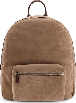 Kiton Homme, Sacs, Brun, Taille: ONE Size Sac &agrave; dos