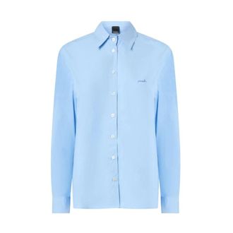 Pinko Pinko, Femme, Blouses et Chemises, Bleu, Taille: 42 FR Chemises Pinko