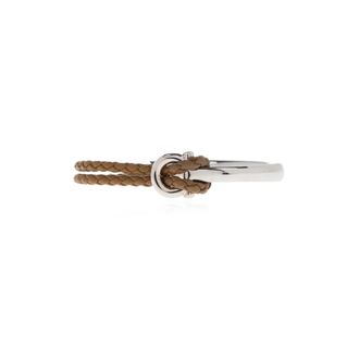 Ferragamo Armband mit Logo - - Accessories - Herren - Grau - S