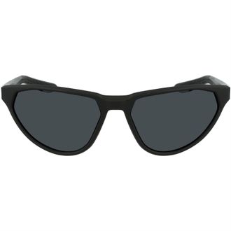 Nike Maverick Fierce Katzenauge-Sonnenbrille f&uuml;r Herren/Damen Unisex (Matt Schwarz/Dunkelgrau)