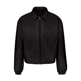 Prada Herren, Jacken, Schwarzk, MGr&ouml;&szlig;e