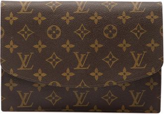 Louis Vuitton Clutches - Monogram Pochette Rabat 23 - Gr. unisize - in Braun - f&uuml;r Damen