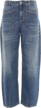 Liu Jo Femme, Jeans, Bleu, Taille: W31 Patch Pocket Jeans