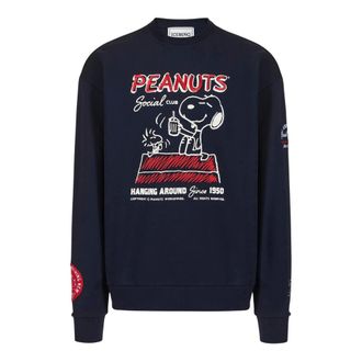 Iceberg Homme, Sweatshirts et sweats &agrave; capuche, Bleu, Taille: L SweaT-shirt Col Rond Coupe Standard