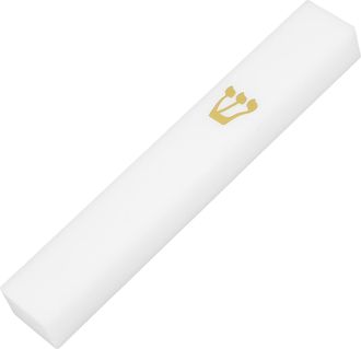 BESPORTBLE Elegante Resin Mezuzah Türpfosten Dekoration aus Schwarzem Harz Detailreich Verarbeitet Inklusive Montageanleitung Vielseitig für Innen Außenbereich S