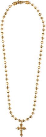 Emanuele Bicocchi Halskette mit Kreuzanhänger - Gold