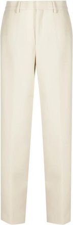 Closed Femme, Pantalons, Beige, Taille: W27 Pantalon droit Earls