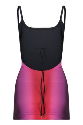 The Attico Womens Pink Faded-Dye Cover-Up Dress Polyester; Polyamide Beach