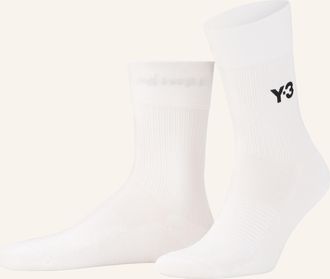 Yohji Yamamoto Socken Y-3 Crew weiss
