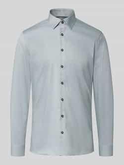Olymp No. 6 Super Slim Fit Businesshemd aus Baumwoll-Mix