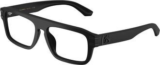 Dolce & Gabbana Monture optique - Homme - Accessoires - Noir - Taille: 56 MM
