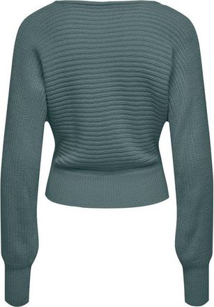 Only Strickpullover ONLNina (1-tlg) Wickel-Design