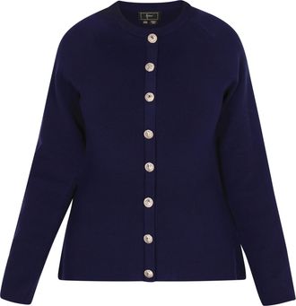 Faina Strickjacke Frauen Marine