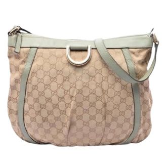Gucci Sac bandouli&egrave;re en toile Pre-owned - Femme - Pre-owned - Beige - Taille: ONE Size