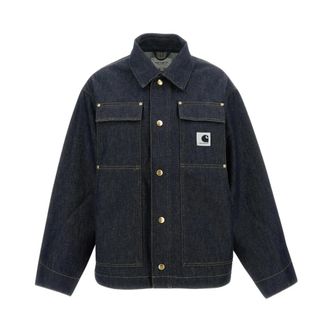 Carhartt Work in Progress Dearborn Jacket - - Jackets - Damen - Blau - M