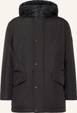 HUGO BOSS Parka osiass1 schwarz