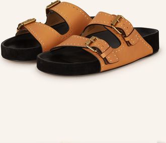 Isabel Marant Isabel Marant Pantoletten Lennyo Mit Nieten beige