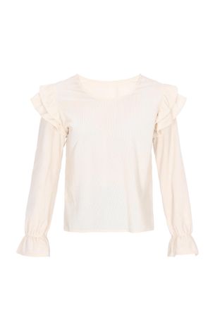 Faina Bluse Frauen Beige
