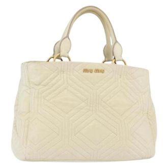 Miu Miu Pre-owned Handtasche - - Pre-owned - Damen - Beige - ONE SIZE