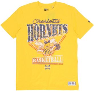 New Era Homme, Tops, Jaune, Taille: XL Nba Ce Tee Chahor