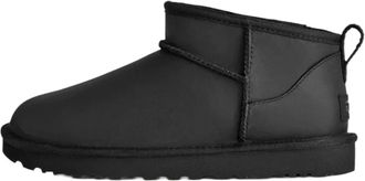 UGG Ugg, Femme, Chaussures, Noir, Taille: 36 EU Classic Ultra Mini Lthr