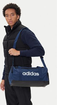 adidas Tasche Linear Duffel Bag Small IN6111 Dunkelblau