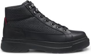 HUGO BOSS Homme Urian_halb_nybomn Bottes de Cheville, Noir, 46 EU