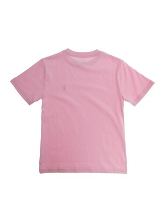 Polo Ralph Lauren Boys T-Shirt With Front Logo Pink Cotton T-Shirts And Polos