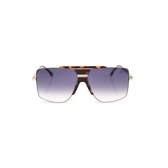 Victoria Beckham Femme, Accessoires, Jaune, Taille: ONE Size Grandes lunettes de soleil carr&eacute;es