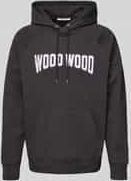 Wood Wood Oversized Hoodie mit Label-Print