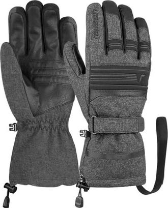 Reusch Kondor R-TEX Gants de Ski Extra Chauds, imperméables et Respirants, Gris/Noir, 10 Homme
