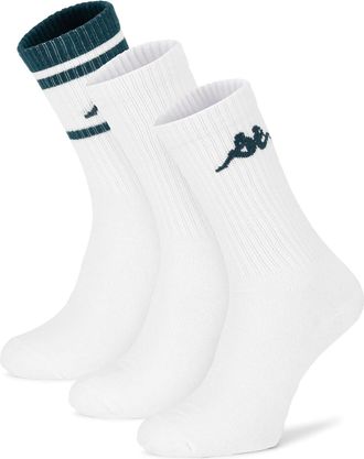 Kappa Lange Socken Kappa KR_SUPERT_SS25 (3-PACK) Weiß