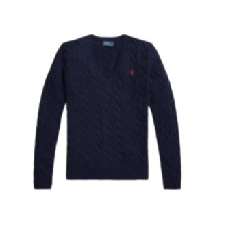 Polo Ralph Lauren Kimberly Pullover mit langen &Auml;rmeln - - Knitwear - Damen - Blau - XS
