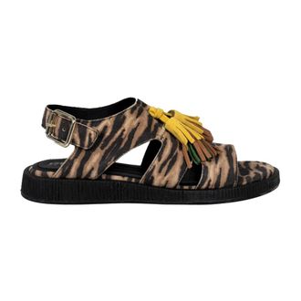 Geox Sandales plates Taormina - Femme - Chaussures - Multicolore - Taille: 35 EU