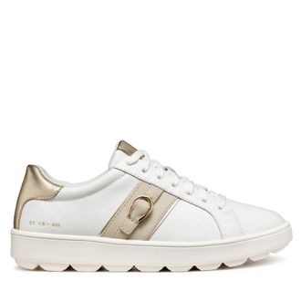 Geox Sneakers Geox D Spherica ECUB-1 D46WEA 00085 C1ZH6 Wei&szlig;