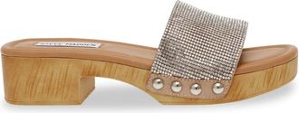 Steve Madden Femme, Chaussures, Gris, Taille: 40 EU Mules &agrave; talons