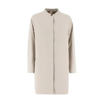 Duno Femme, Manteaux, Beige, Taille: 40 FR Veste-chemise longue et légère