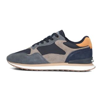 Hoff Blaue Wildleder Low Top Sneakers - - Shoes - Herren - Blau - 42 EU