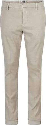 Dondup Slim-Fit Leinenmischung Hose - - Trousers - Herren - Beige - W36