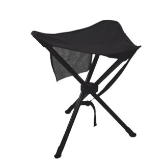 Generico Klapphocker f&uuml;r Camping, Klappsitz mit maximalem Gewicht von 100 Kilogramm, tragbarer Reisehocker - f&uuml;r Erwachsene, Camping, Reisen, Wandern, Rucksack